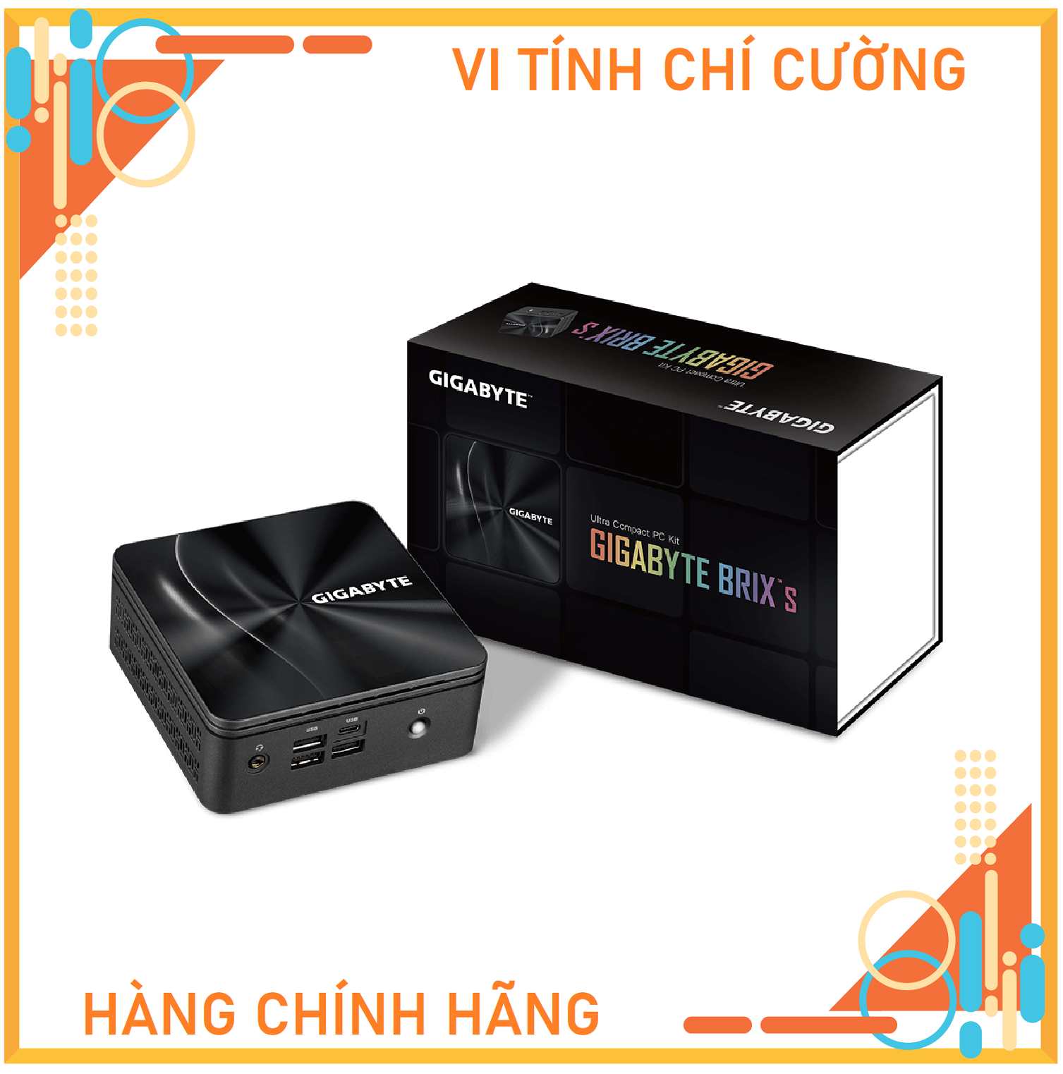 Mini PC Kit Gigabyte GB-BR (GB-BRR3H-4300-BWEU) tích hợp chip AMD Ryzen R3-4300U (3.7GHz) | Công ...