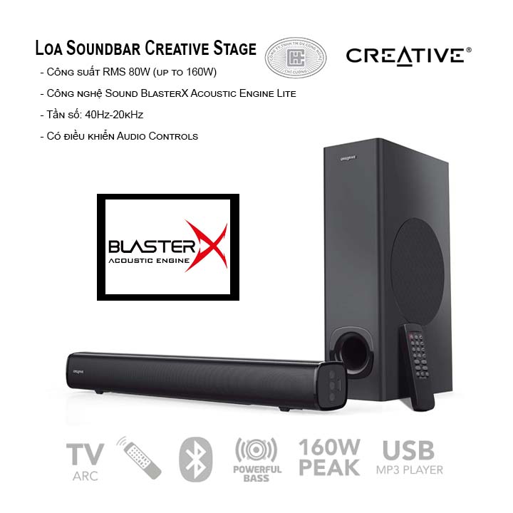 Loa Soundbar Creative Stage | Công ty uy tín tại T.p HCM