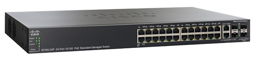 CISCO SF500-24-K9-G5 10/100Mbps MANAGED SWITCH L2/L3 - 24 PORT | Công ...