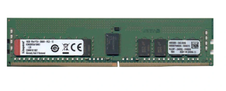 RAM KINGSTON 16GB BUS 2666MHz ECC CL19 DIMM 2Rx8 16/2666 | Công ty uy ...
